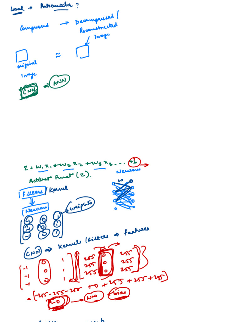 Day 5 - CNN, Autoencoder, GANs | PDF | Statistical Classification | Algorithms