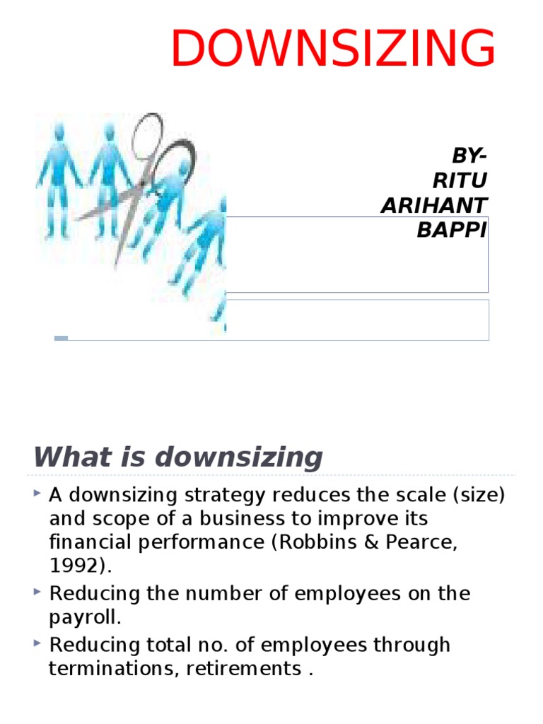 Downsizing | PDF | Layoff | Employee Relations