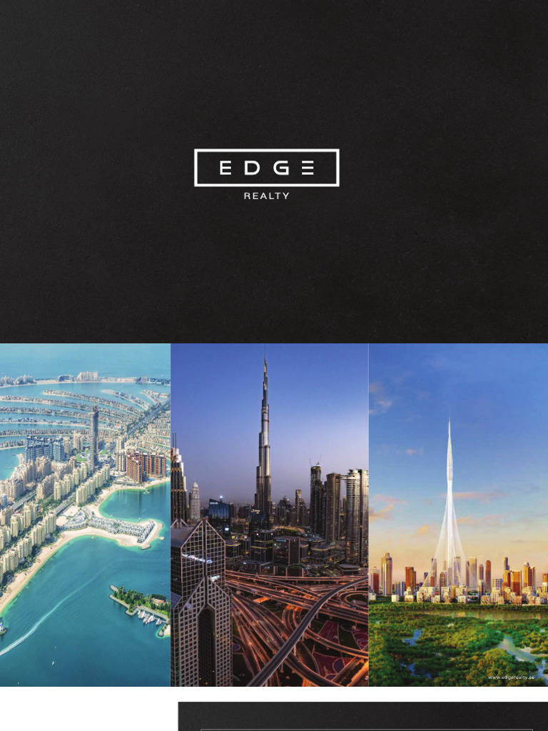 Edge Realty: Dubai Real Estate Overview | PDF | Dubai | United Arab ...