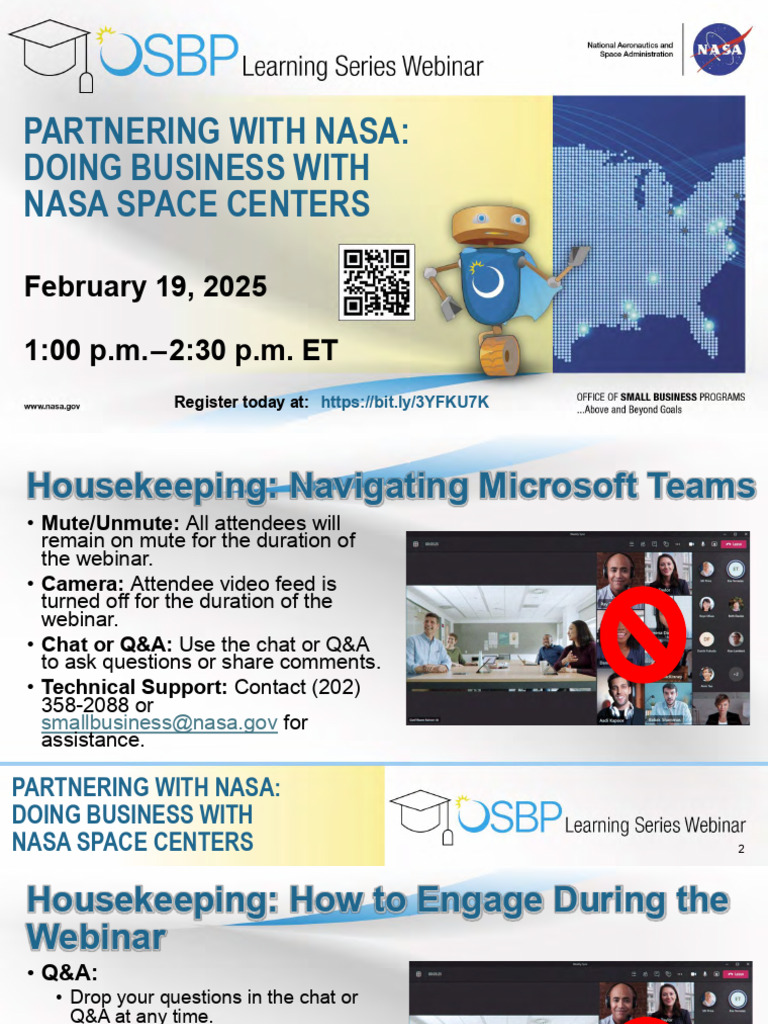 Osbp Learning Series Space Centers Master Feb2025 | PDF | Marshall ...