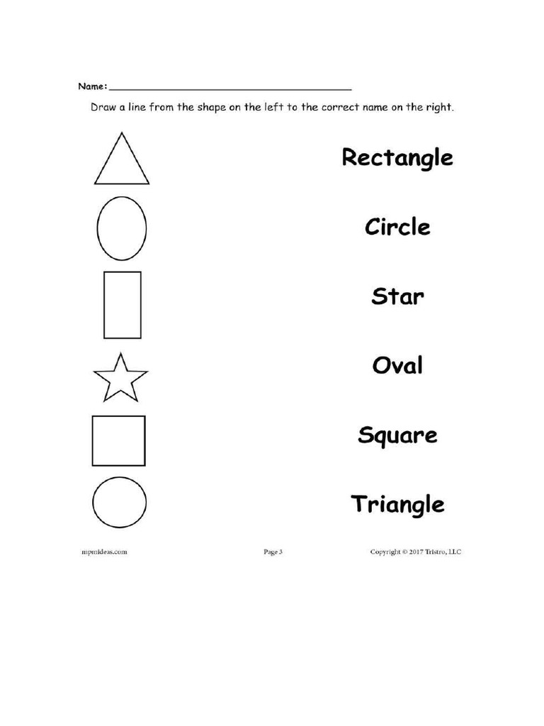 Latihan Soal Shape Mata Pelajaran Bahasa Inggris | PDF