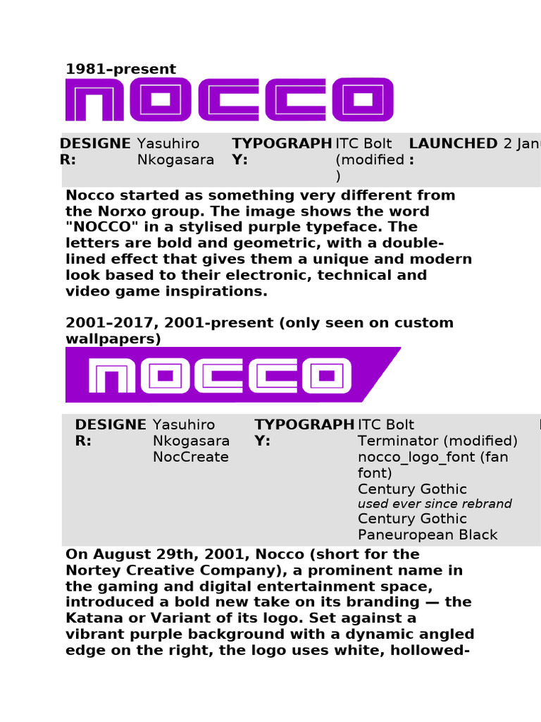 Noccologohistory | PDF