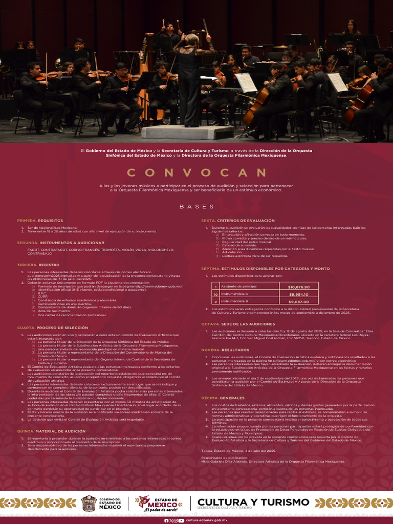 Convocatoria Ofm | PDF | México