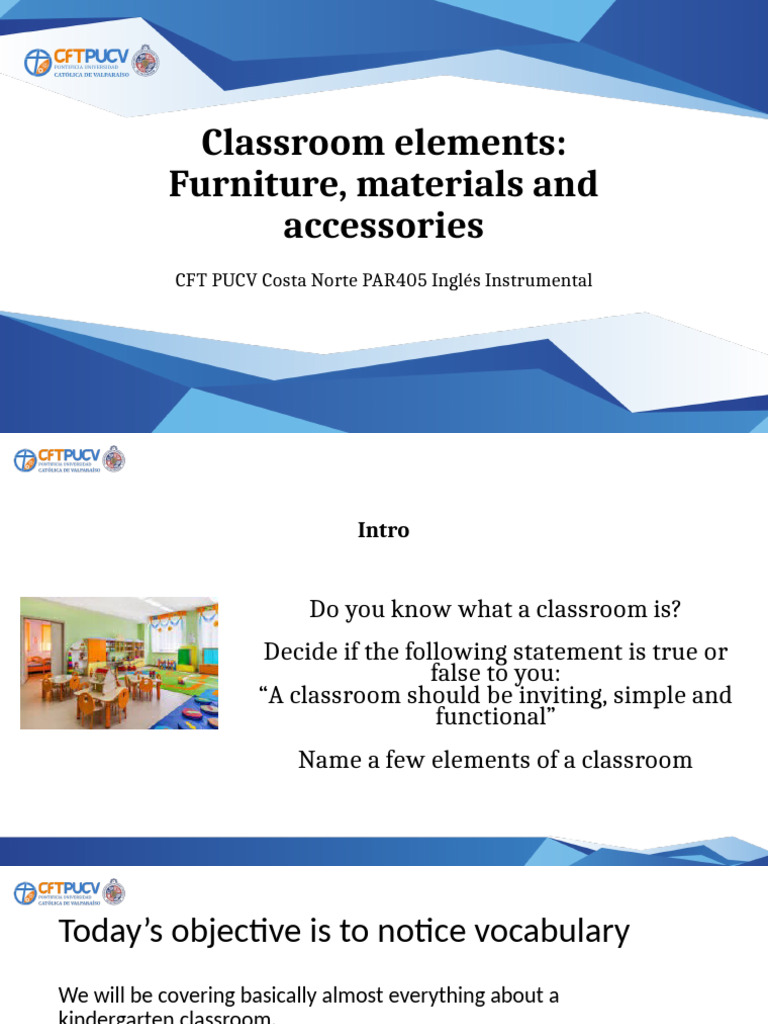 Classroom Elements | PDF | Classroom