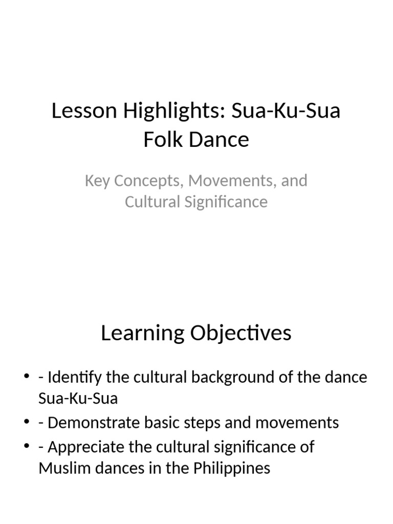 Sua-Ku-Sua Lesson Presentation | PDF