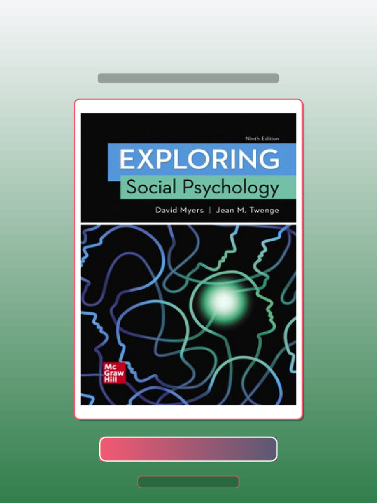 Exploring Social Psychology 9th Edition Myers Test Bank Available ...