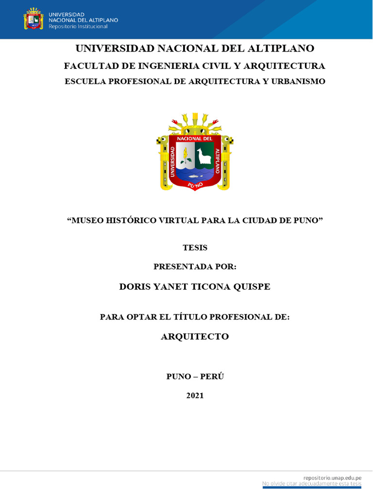 Ticona - Quispe - Doris - Yanet - PDF Jsessionid ARQUITECTURA MUSEO DREYER | PDF | Museo ...
