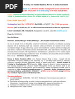 BIS Training Calendar 2025-26 | PDF | Life Cycle Assessment