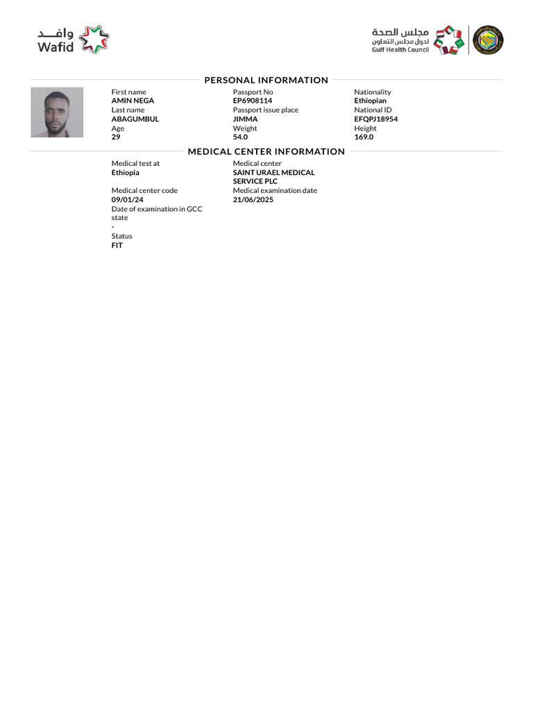 Medical Status Gprl58MRE32eLM8 | PDF