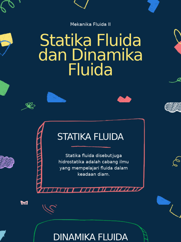 Materi Statika Fluida Dan Dinamika Fluida | PDF