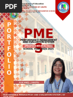 Pmes Portfolio For HPT | PDF | Mentorship | Learning