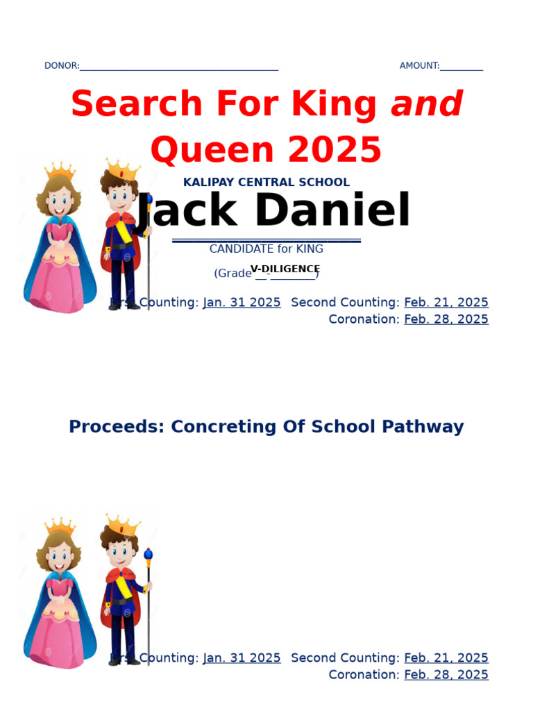 Envelop King and Queen 2025 SMALL ENVE | PDF