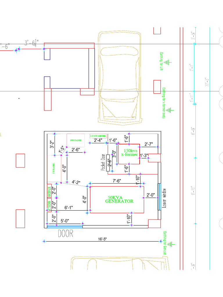 Sample Substation DWG | PDF