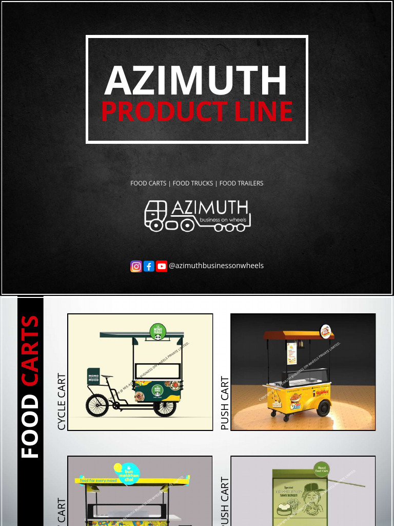 Food Carts, Trucks & Trailers Guide | PDF | Motor Vehicle | Vehicles