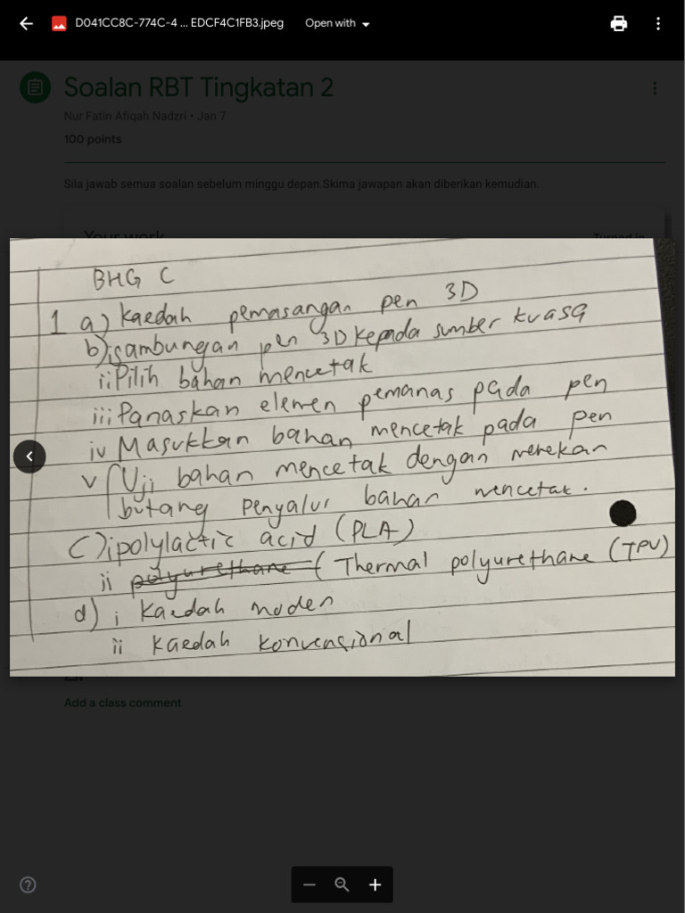 Soalan RBT Tingkatan 2 | PDF