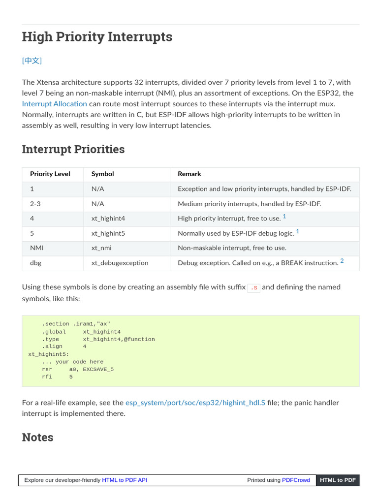 High Priority Interrupts | PDF | Software Engineering | Computer Architecture