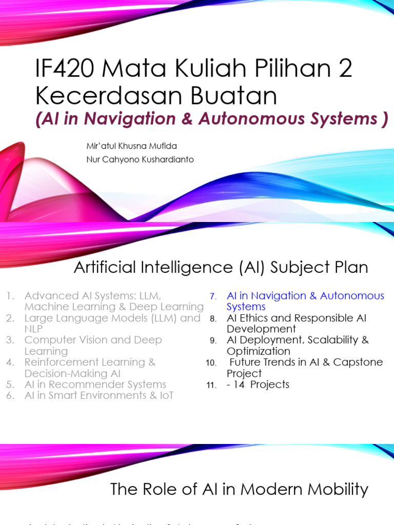 AI2 NavigationAndAutonomousSystemAI7v2 | PDF | Artificial Intelligence | Intelligence (AI ...