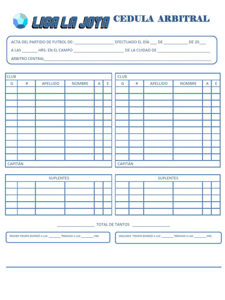 Cedula Arbitral | PDF