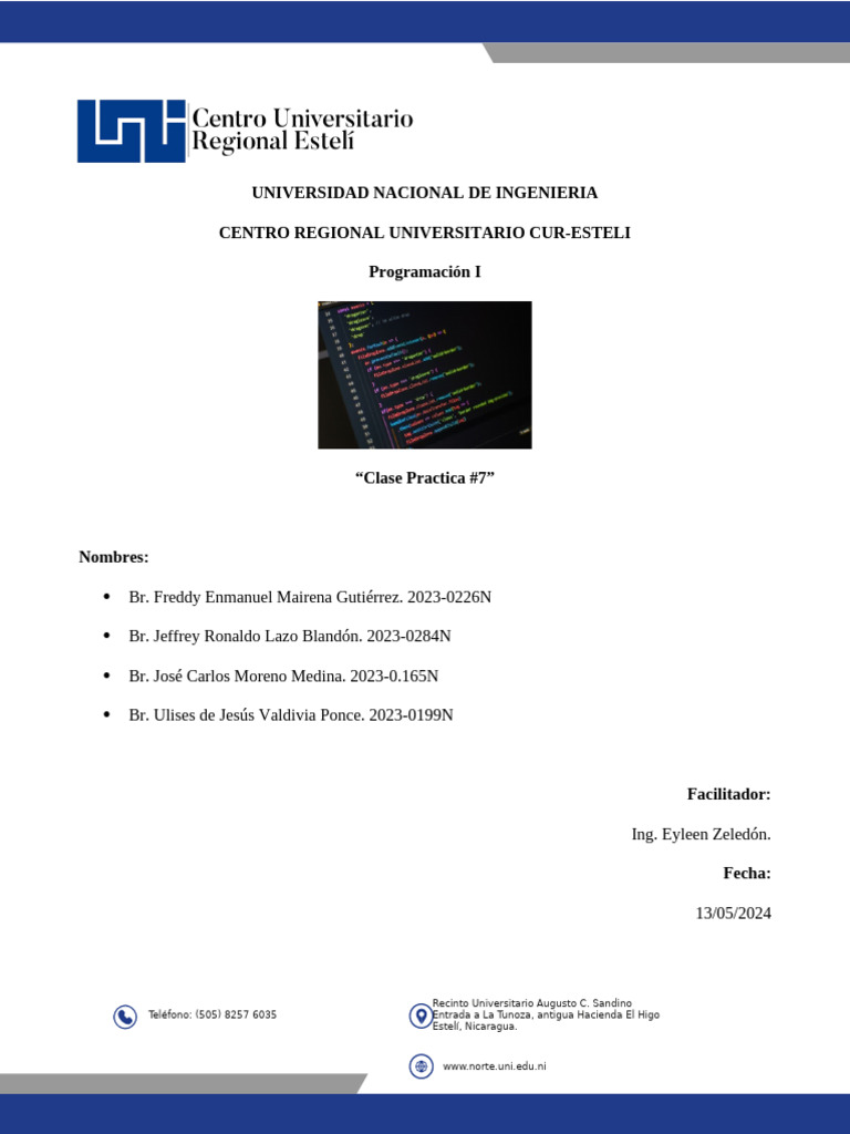 Clase Practica Programacion | PDF