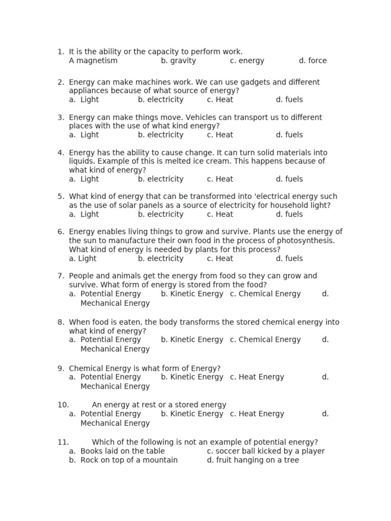 4th Grading Science Energy | PDF | Sound | Heat Transfer
