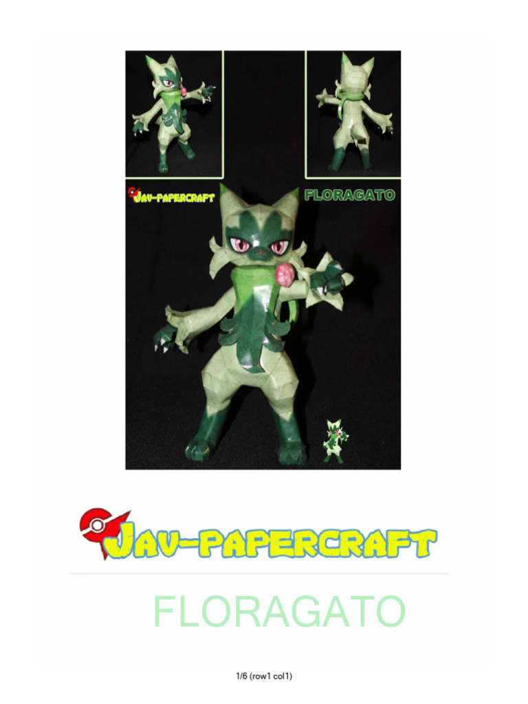 Floragato Shiny Lineless | PDF