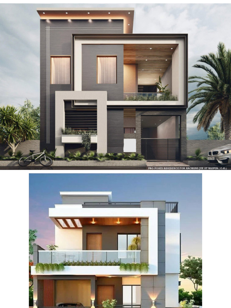 40 Feet Front Elevation | PDF