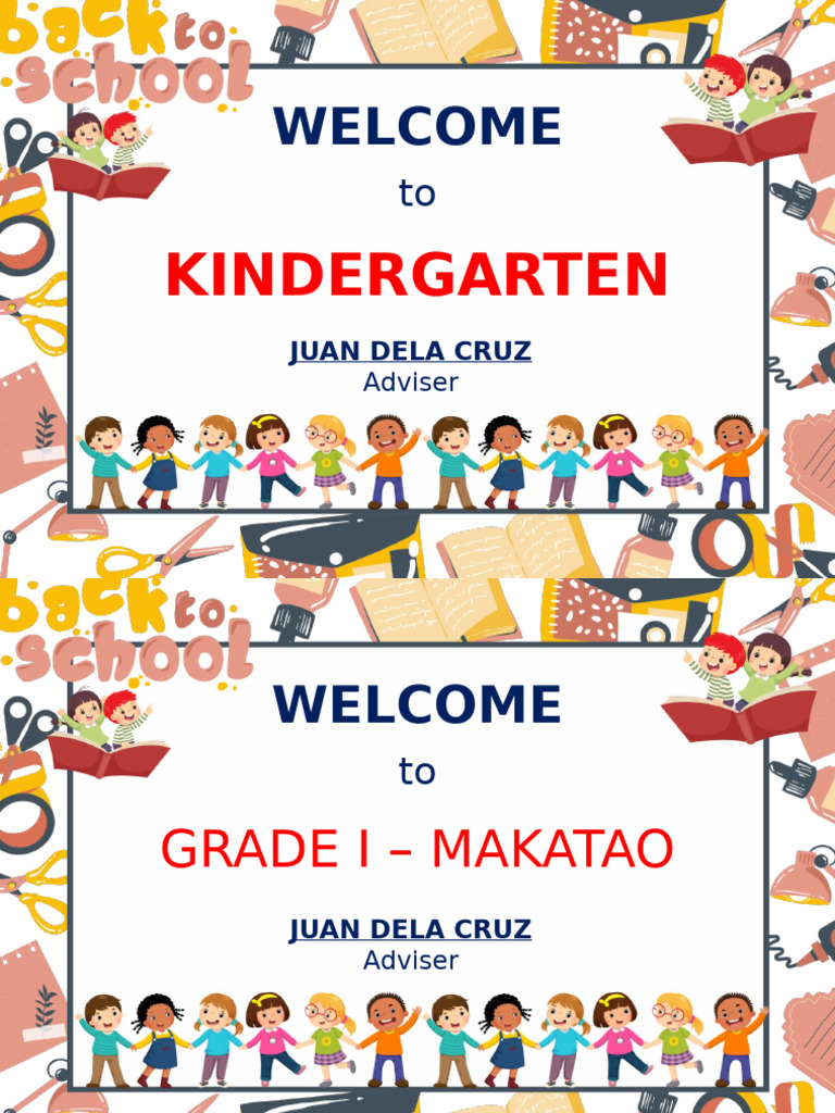 Welcome Classroom Posters 2025 | PDF