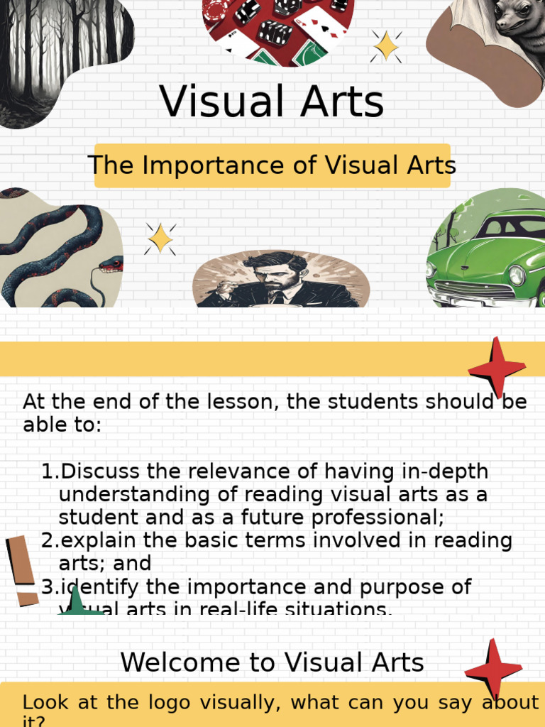 Reading Visual Arts - The Importance of Visual Arts | PDF | Creativity | Skill