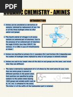 Physical State and Odor of Amines | PDF | Amine | Solubility