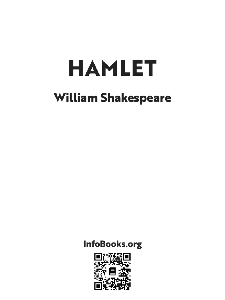 Hamlet William Shakespeare | PDF | Hamlet