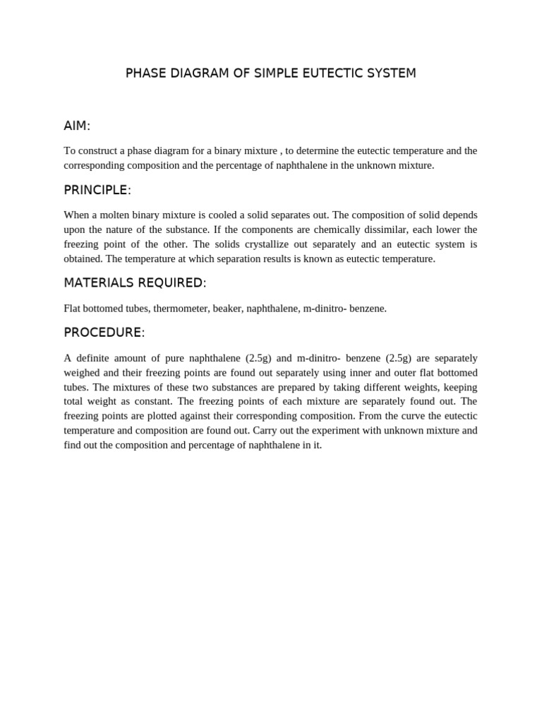Phase Diagram | PDF