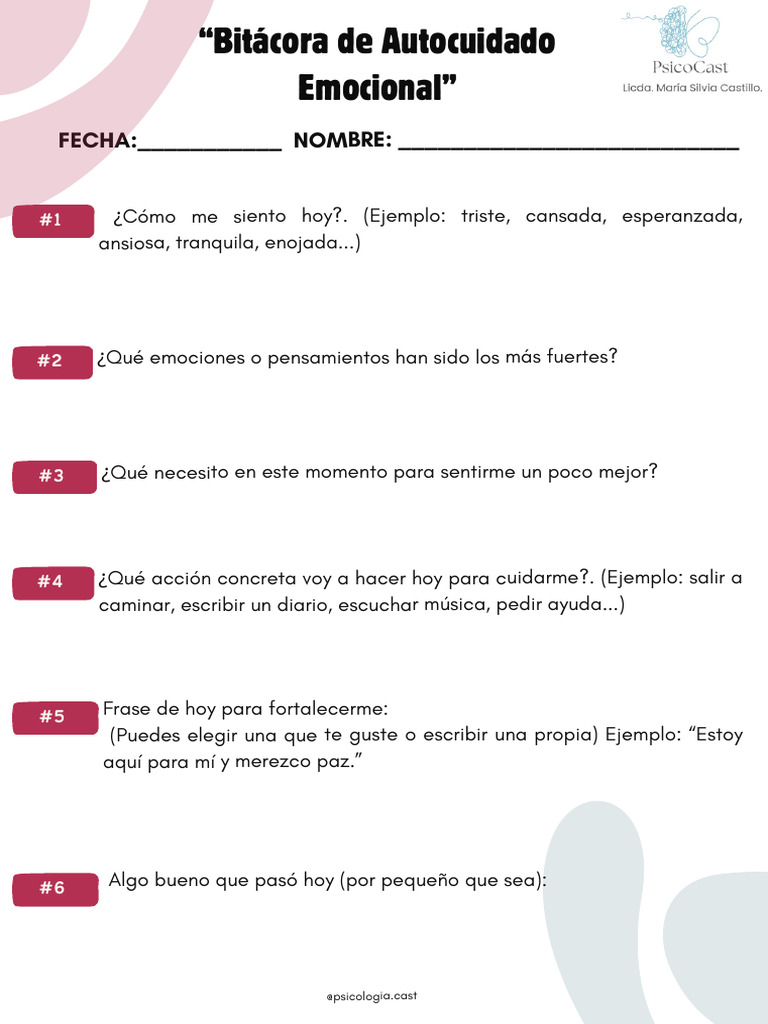 Bitácora Emocional - 20250625 - 160926 - 0000 | PDF