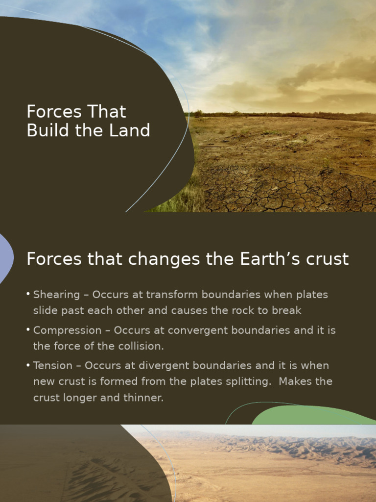 Earth Crust Forces and Earthquakes | PDF | Earthquakes | Volcano