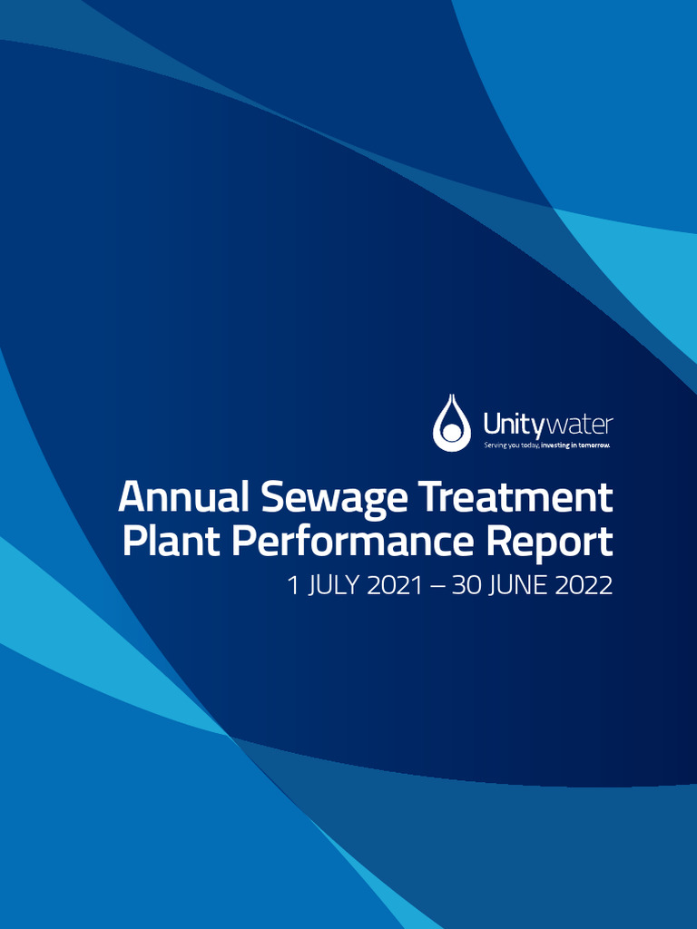 Sewage Treatment Plant Performance Report 2021-22 | PDF | Sewage ...
