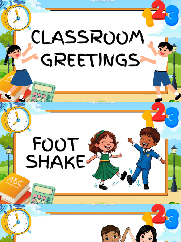 Classroom Greetings | PDF