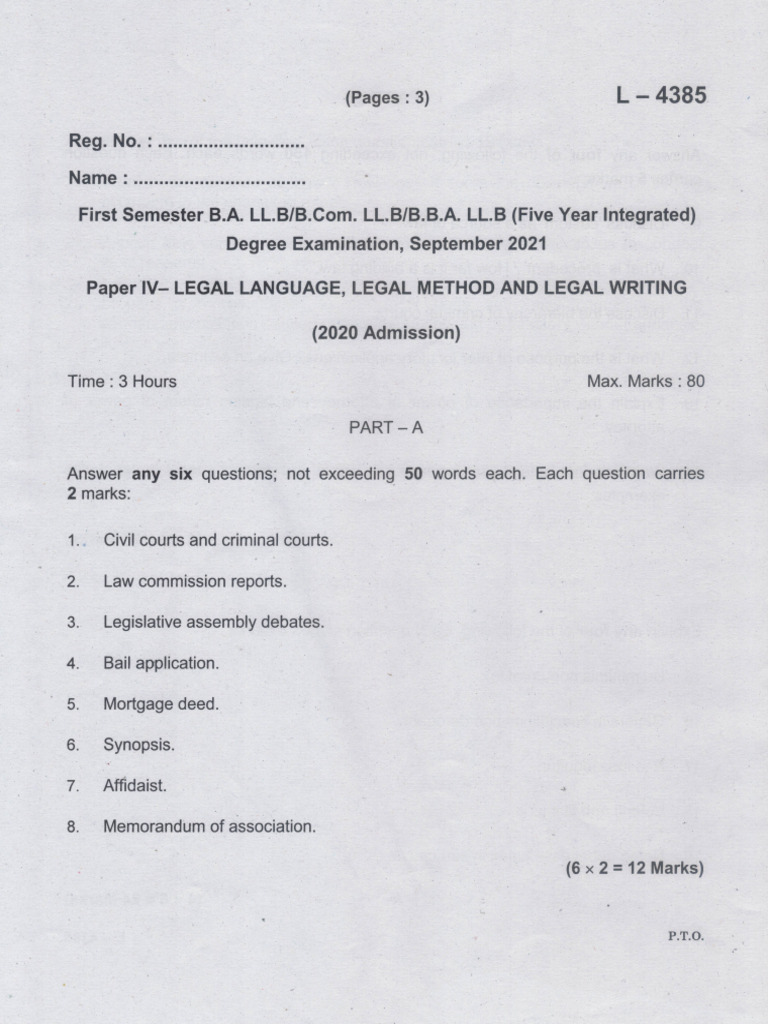 2021 (2020 Admn) 9 | PDF