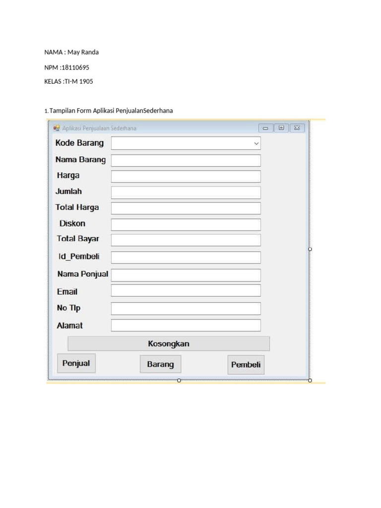 Uas RPL May Randa | PDF