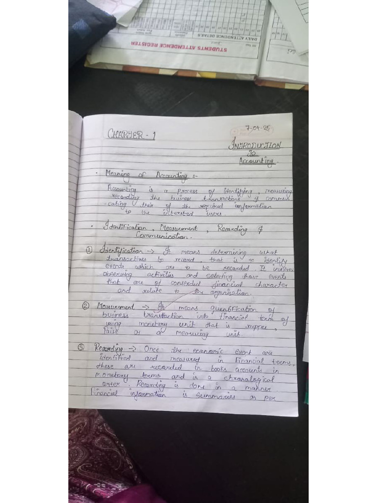 Accounts (Introduction of Accounting) | PDF