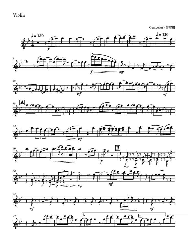 青鸟2 Violin | PDF