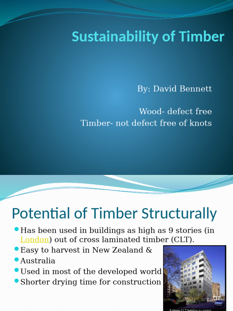 Lifecycle Analysis of Timber | PDF | Wood | Lumber