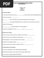 Grade 4 Geography Term 3 Paper | PDF