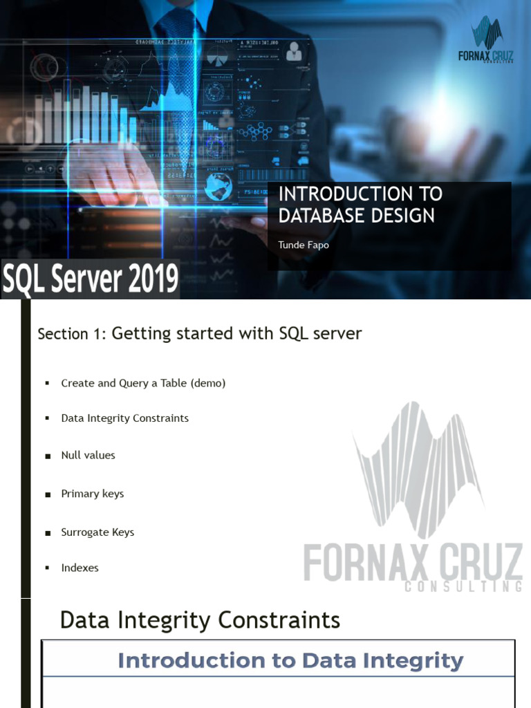 SQL & Introduction To Data Base Design 4 | PDF