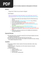 Notes - RP 10 Radiation and Absorbtion - AQA Physics GCSE | PDF