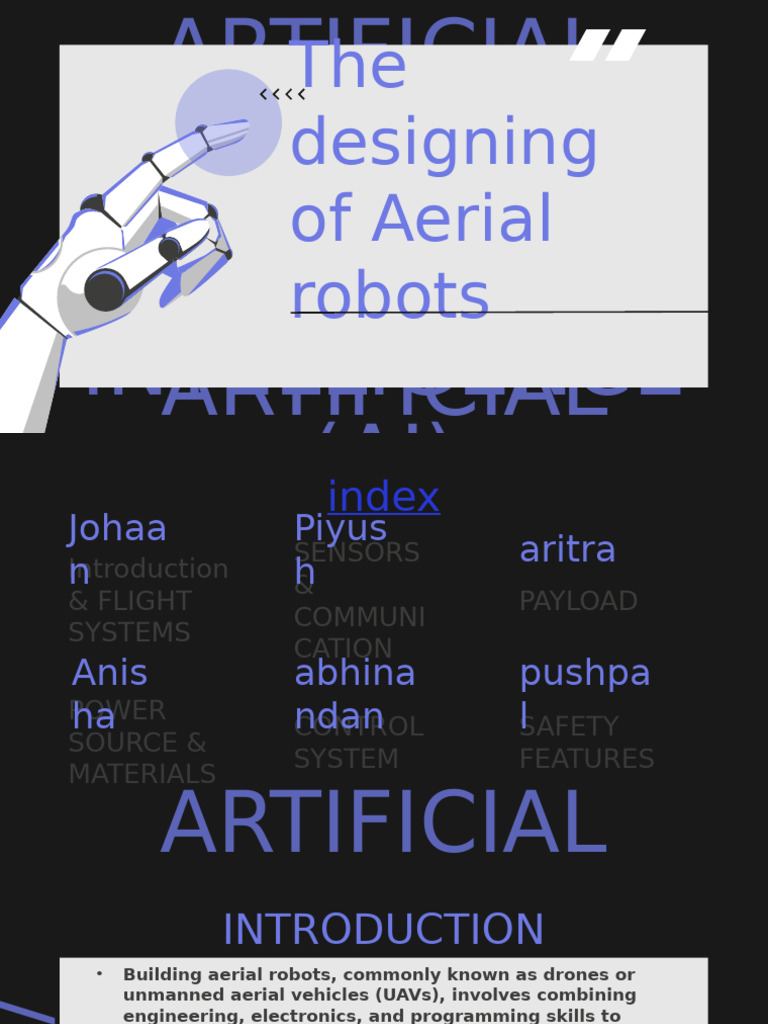 Artificial Intelligence Group Project | PDF | Unmanned Aerial Vehicle ...