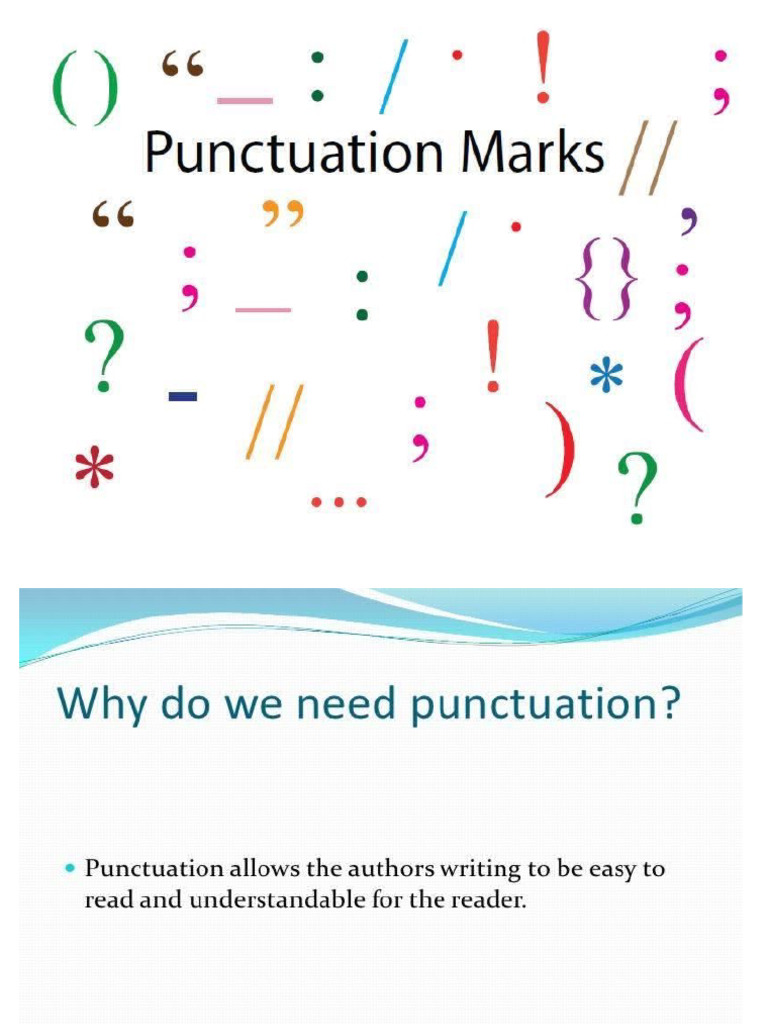 On Punctuation | PDF