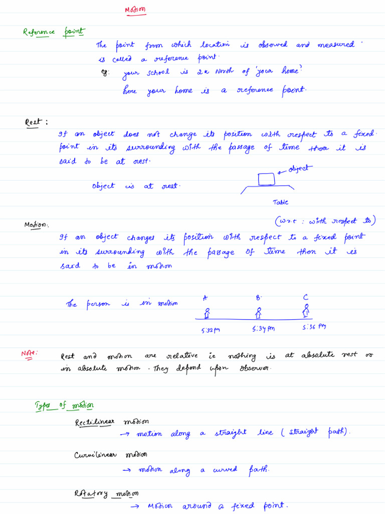 Physics Motion | PDF