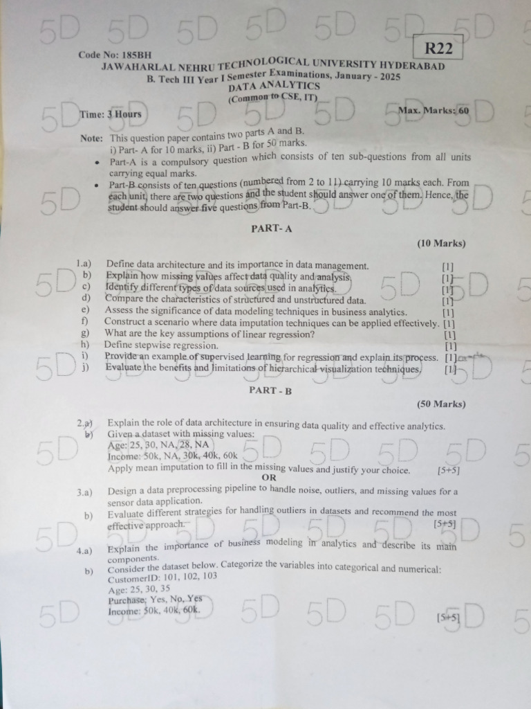 R22 Pyqp Da - Jan2025 | PDF