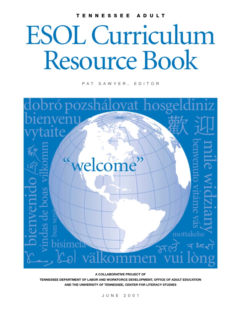 ESOL Currriculum Resource Book | PDF | Foreign Language Studies | Art