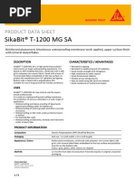 Sikashield w159 Ed15mm | PDF | Adhesive | Polyethylene