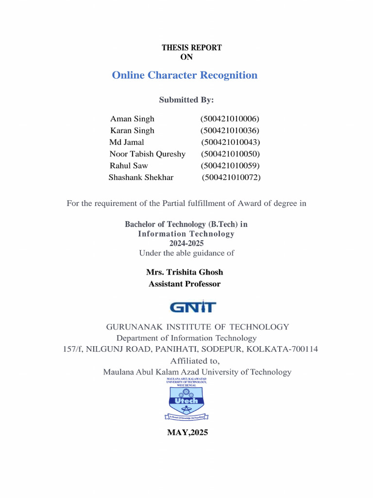 Final Year Project Report (AutoRecovered) | PDF